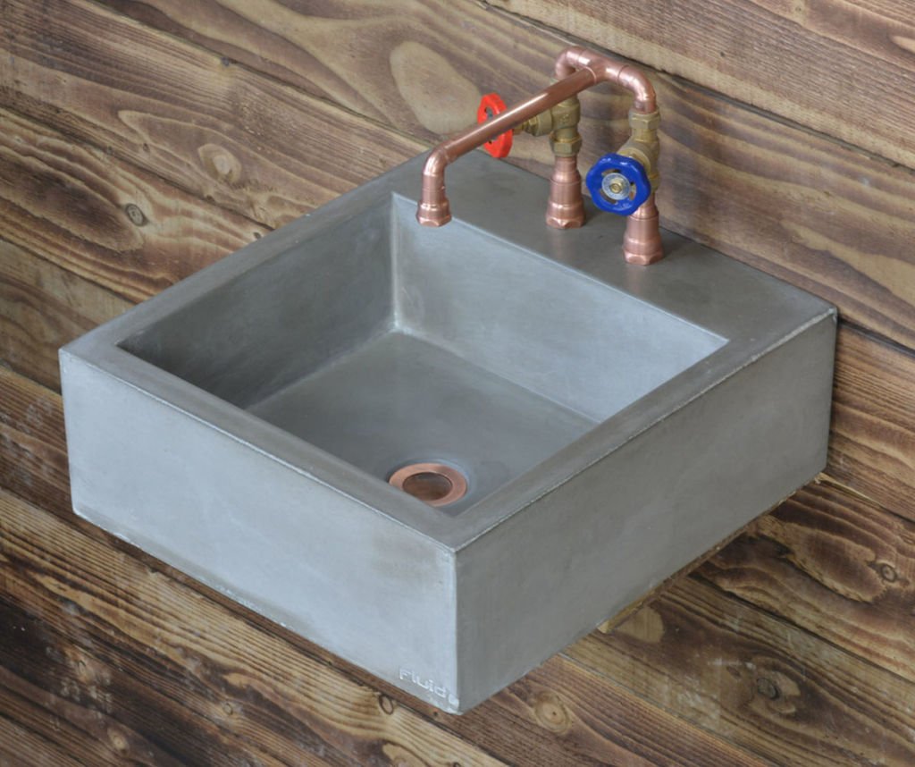 Concrete basins - Fluid Stone Studio